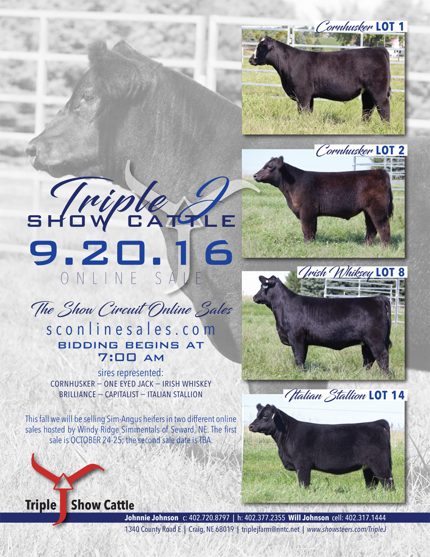 Triple J Club Calf Sale